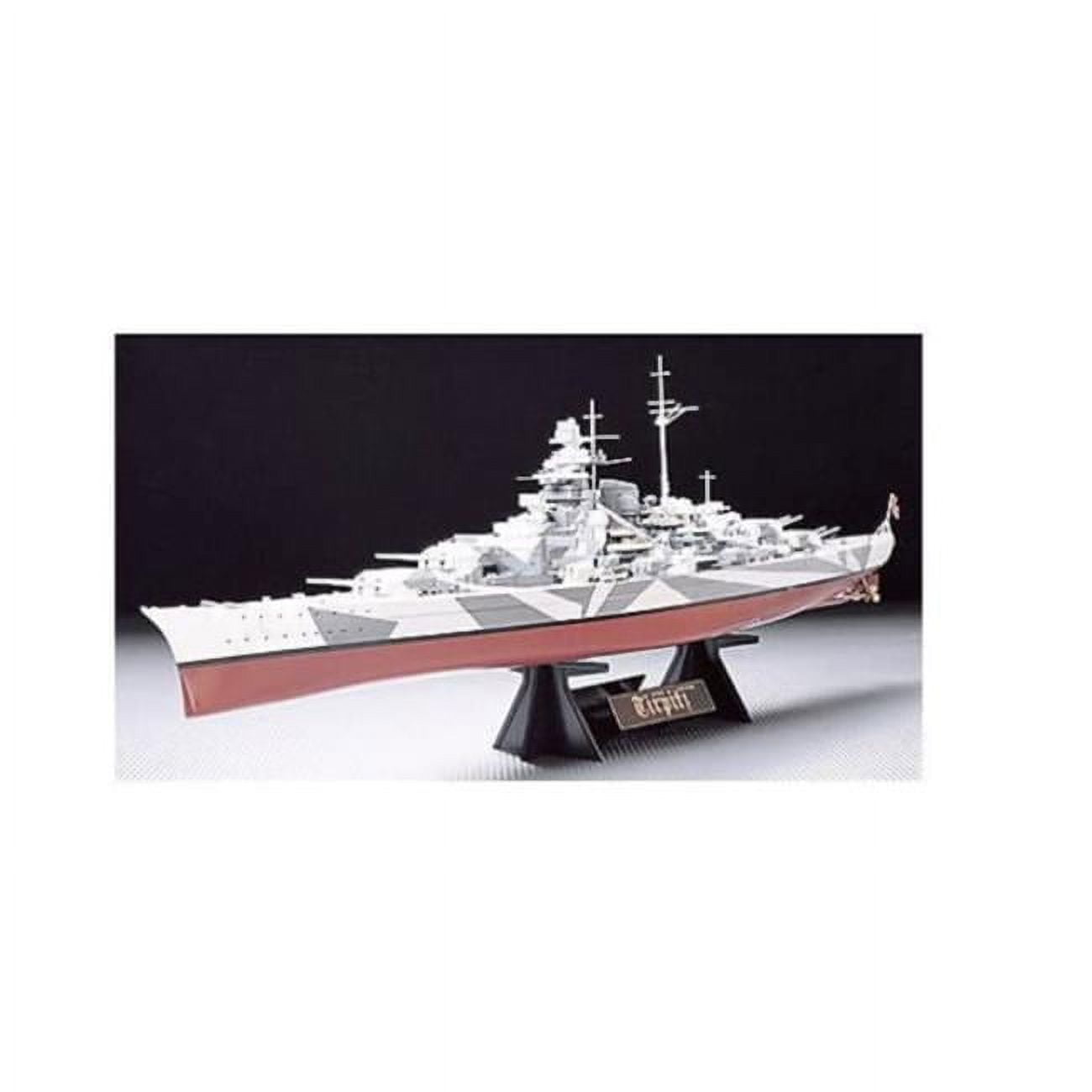 Tamiya 1/350 Battleship Tirpitz TAM78015 Plastic Models Boats - Walmart.com
