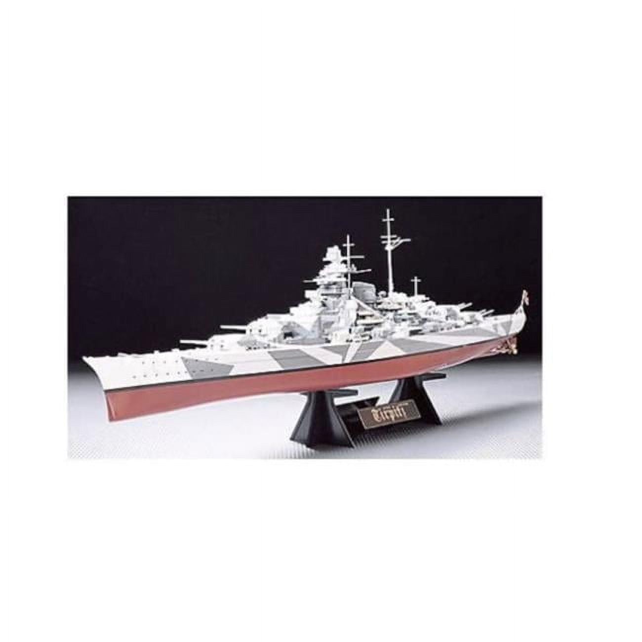 Tamiya 1/350 Battleship Tirpitz TAM78015 Plastic Models Boats - Walmart.com