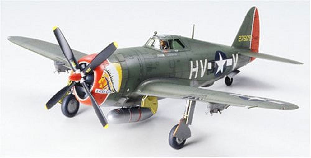 Tamiya 1/48 Scale P-47D Thunderbolt Air Force Realistic Toy Model ...