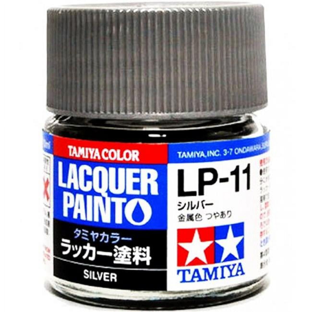 Tamiya 10 ml Lacquer Paint LP-11 Bottle - Silver - Walmart.com
