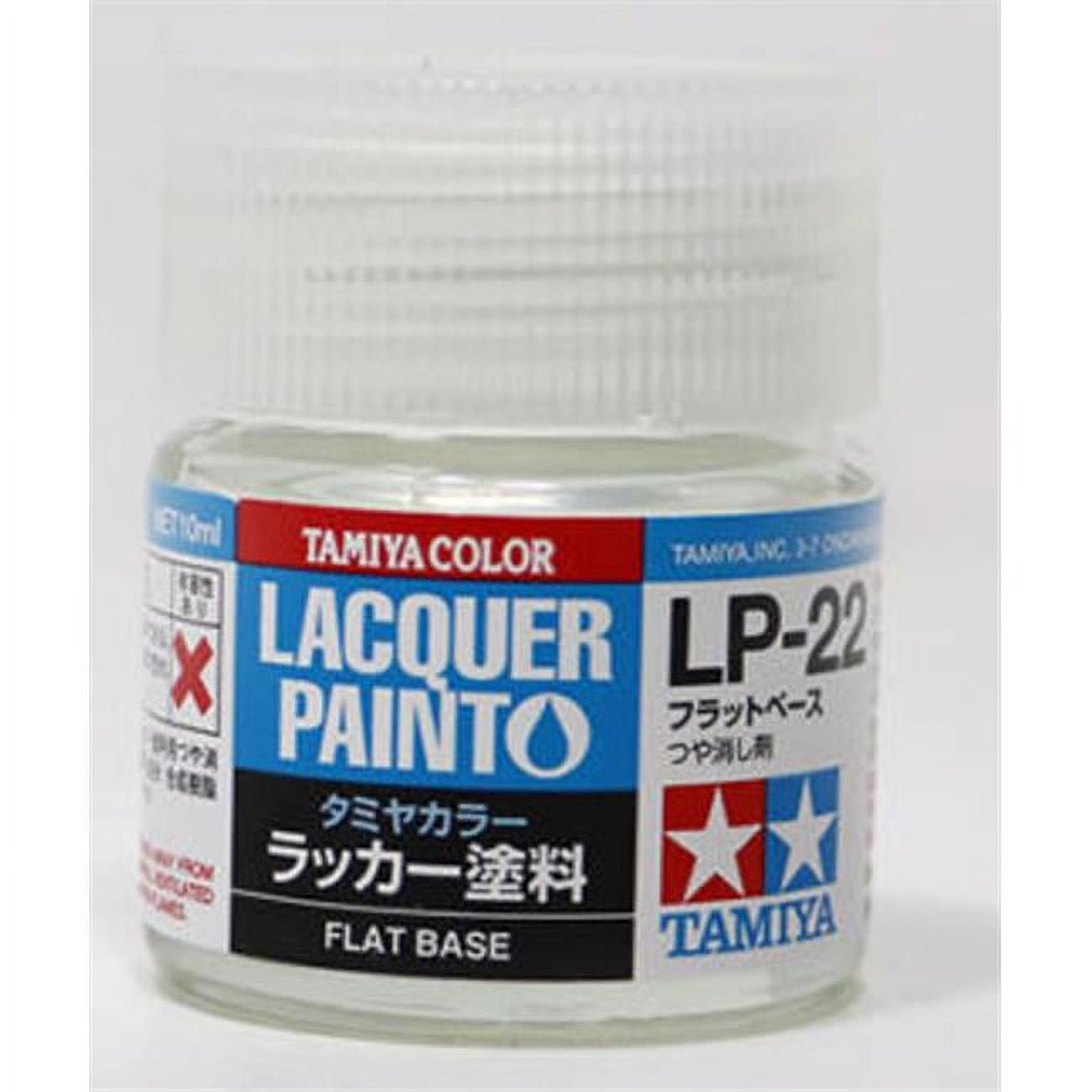Tamiya 10 ml Lacquer Paint LP-22 Flat Base Bottle - Walmart.com