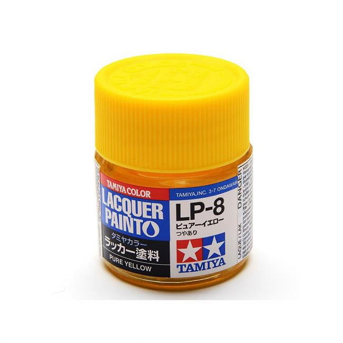 Tamiya 10 ml Lacquer Paint LP-8 Bottle - Yellow - Walmart.com