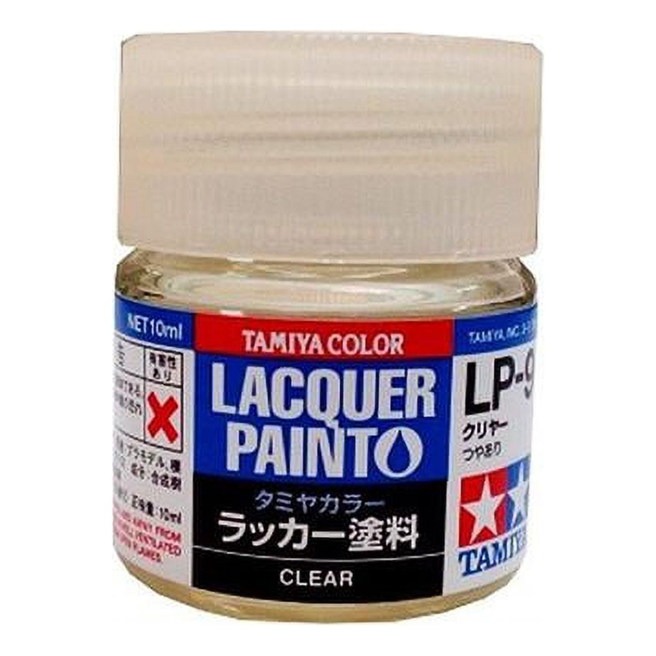 Tamiya 10 ml Lacquer Paint LP-9Bottle - Clear - Walmart.com