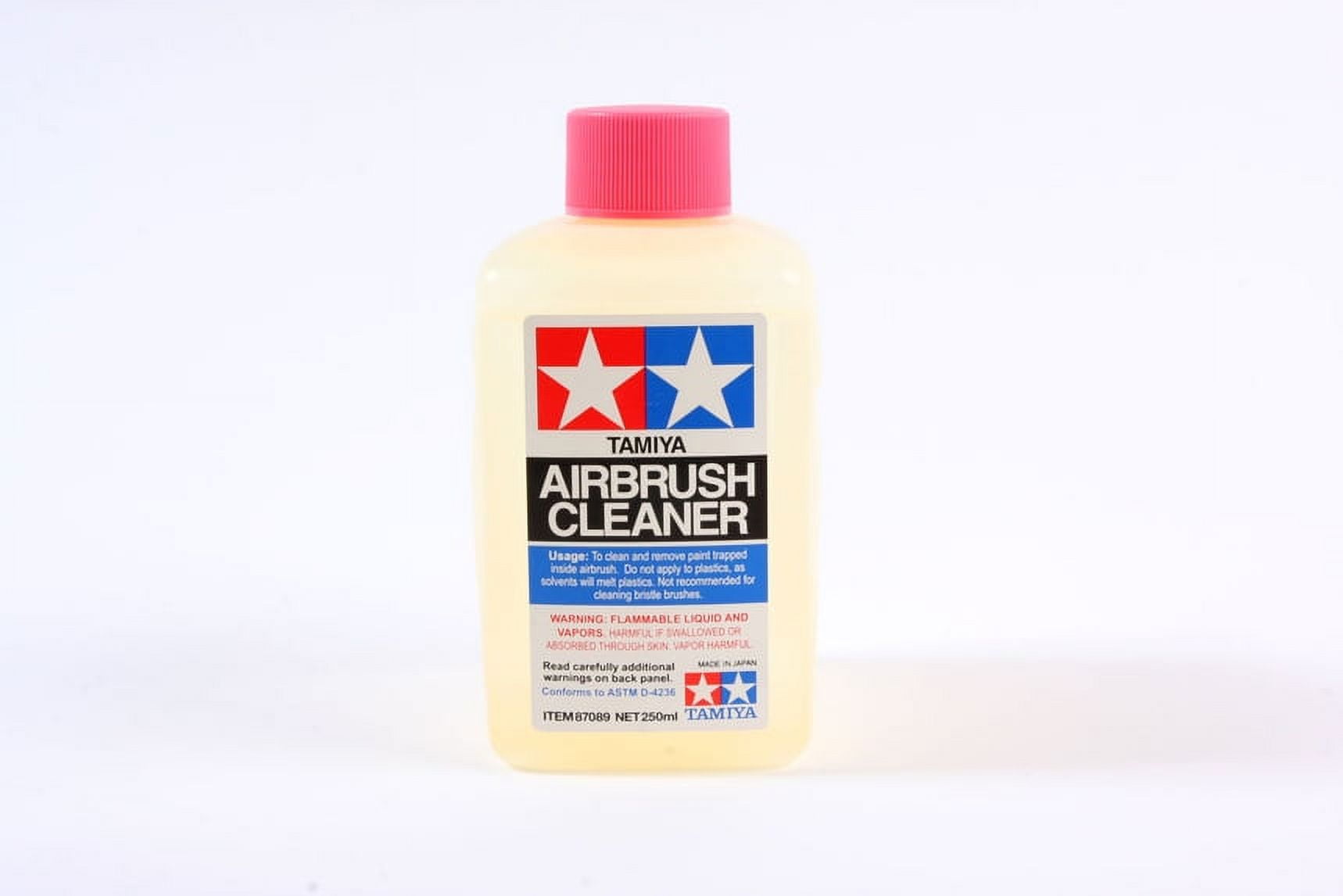 Tamiya 250ml Airbrush Cleaner, TAM87089, Fast-Acting Water-Based ...
