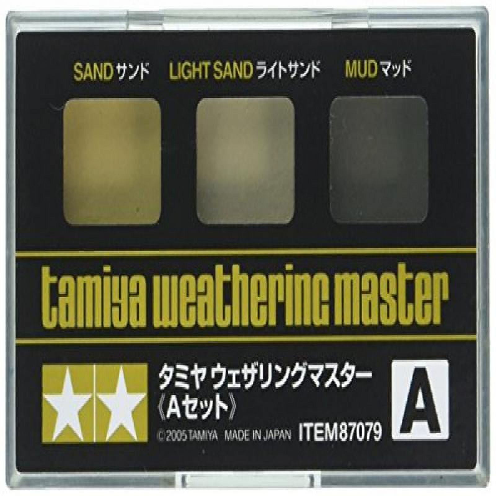 Tamiya 87079 Weathering Master A Set - Sand, Light Sand, Mud - Walmart.com