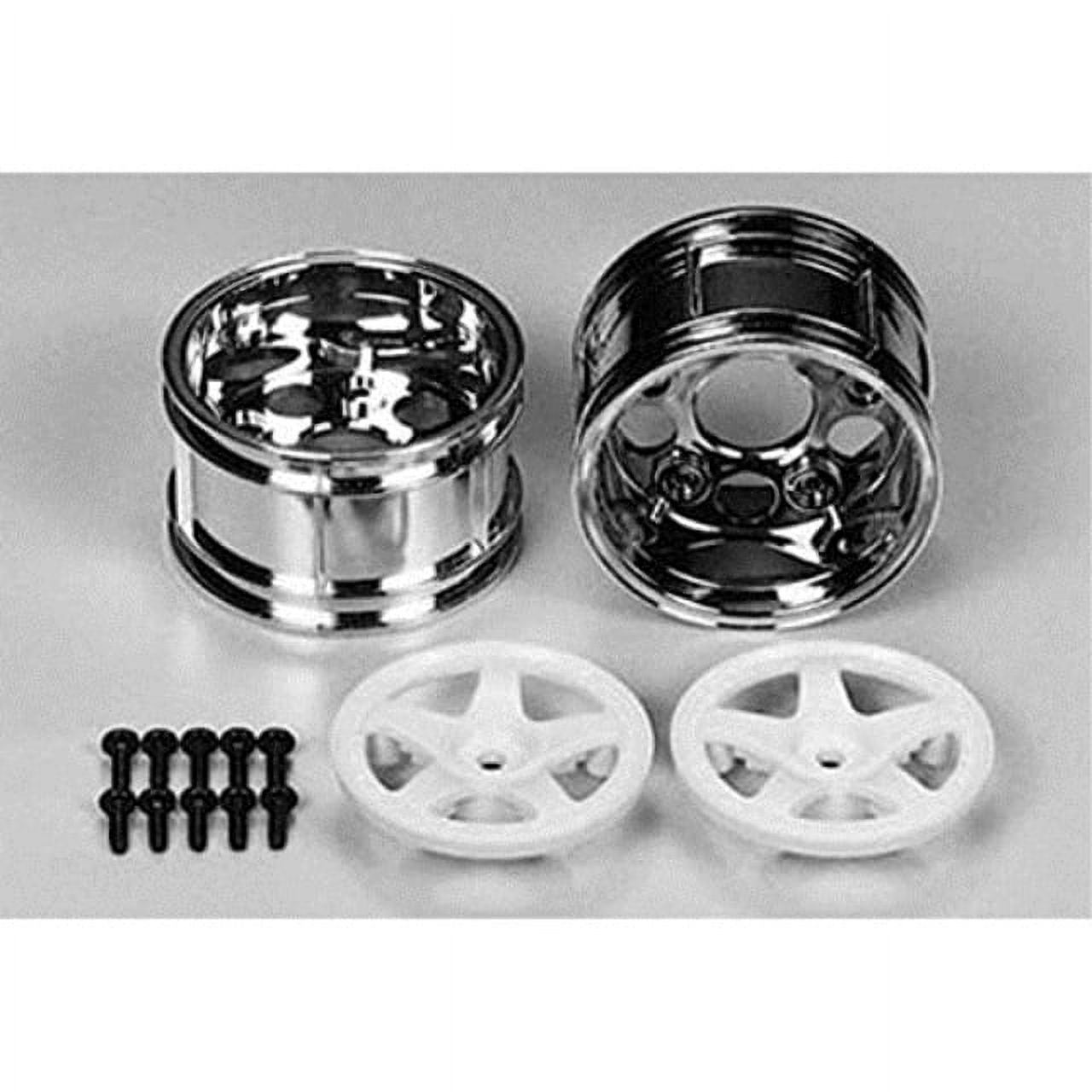 Tamiya 50673 Rc 5Spoke Twopiece Wide Wheels - Walmart.com