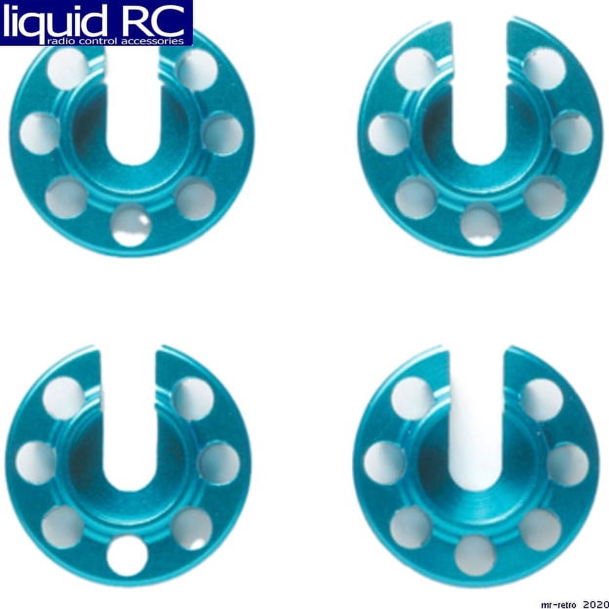 Tamiya 53876 Aluminum Damper Retainer 1mm Down Type 4 pieces - Walmart.com