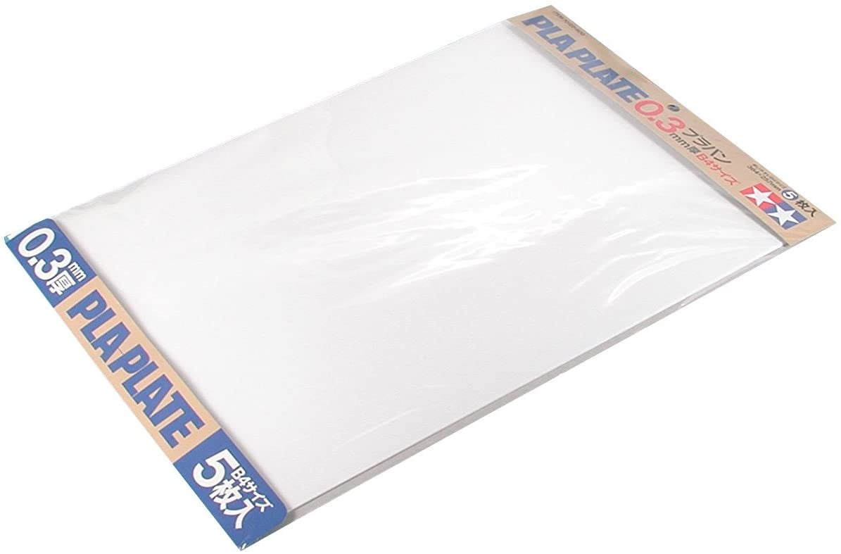 Tamiya 70122 Polystyrene Styrene Plastic Sheet Plaplate 0.3mm 257mm x ...