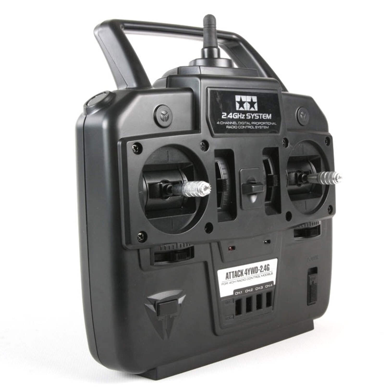 Tamiya 7255252 Attack 2.4 GHZ Radio System 4 Channel: 1/14 Semi ...