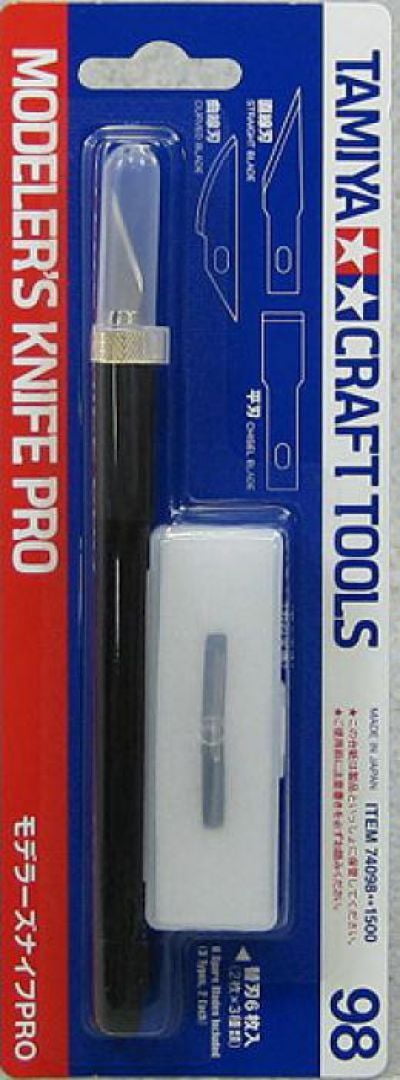 Tamiya 74098 Modeler's Knife Pro for Plastic Models Craft Tools ...