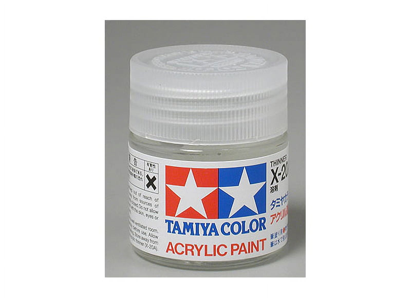 Tamiya 81020 Acrylic/Poly X20A Thinner 3/4 oz TAM81020 - Walmart.com
