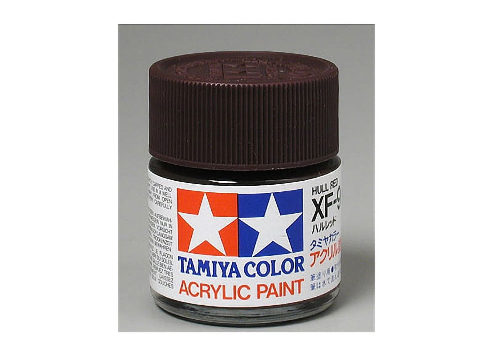 Tamiya 81309 Acrylic XF9 Hull Red 3/4 oz TAM81309 - Walmart.com