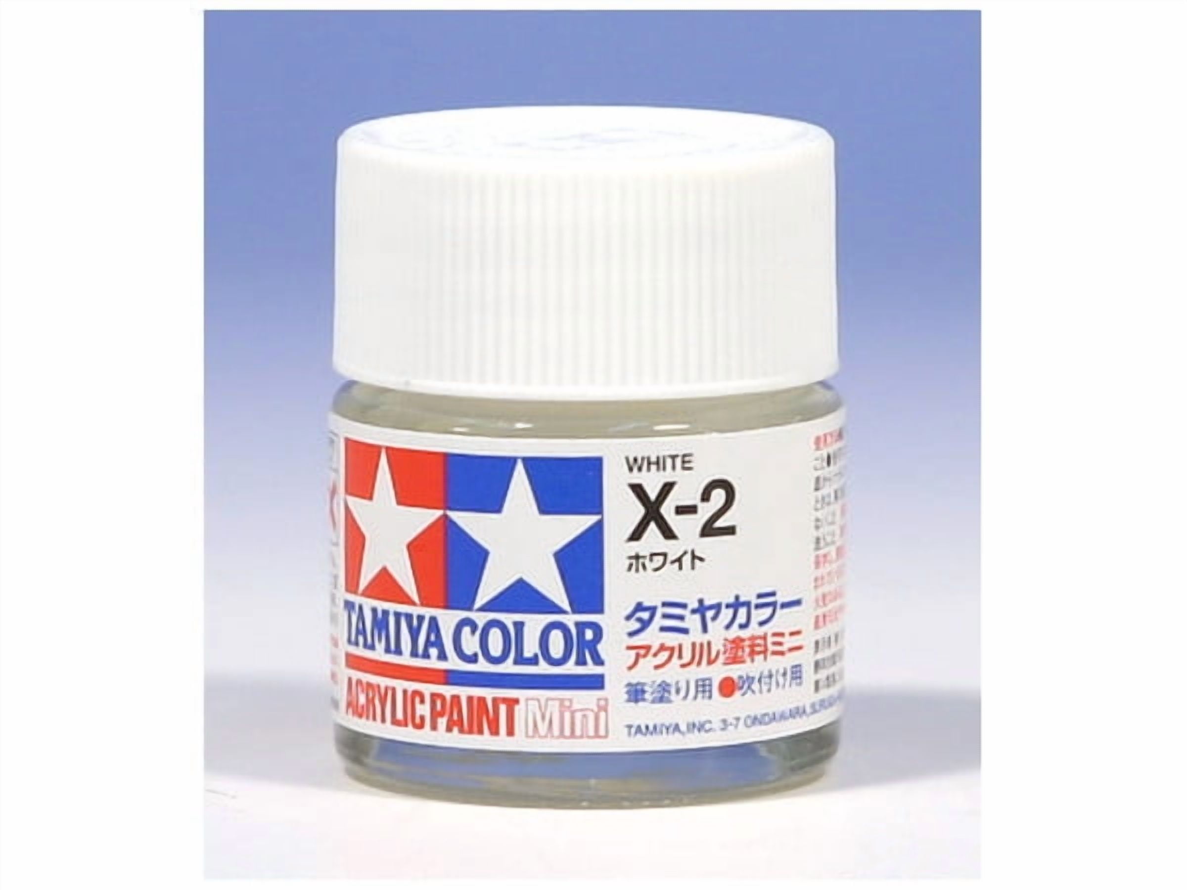 Tamiya Models X-2 Mini Acrylic Paint, White - Walmart.com