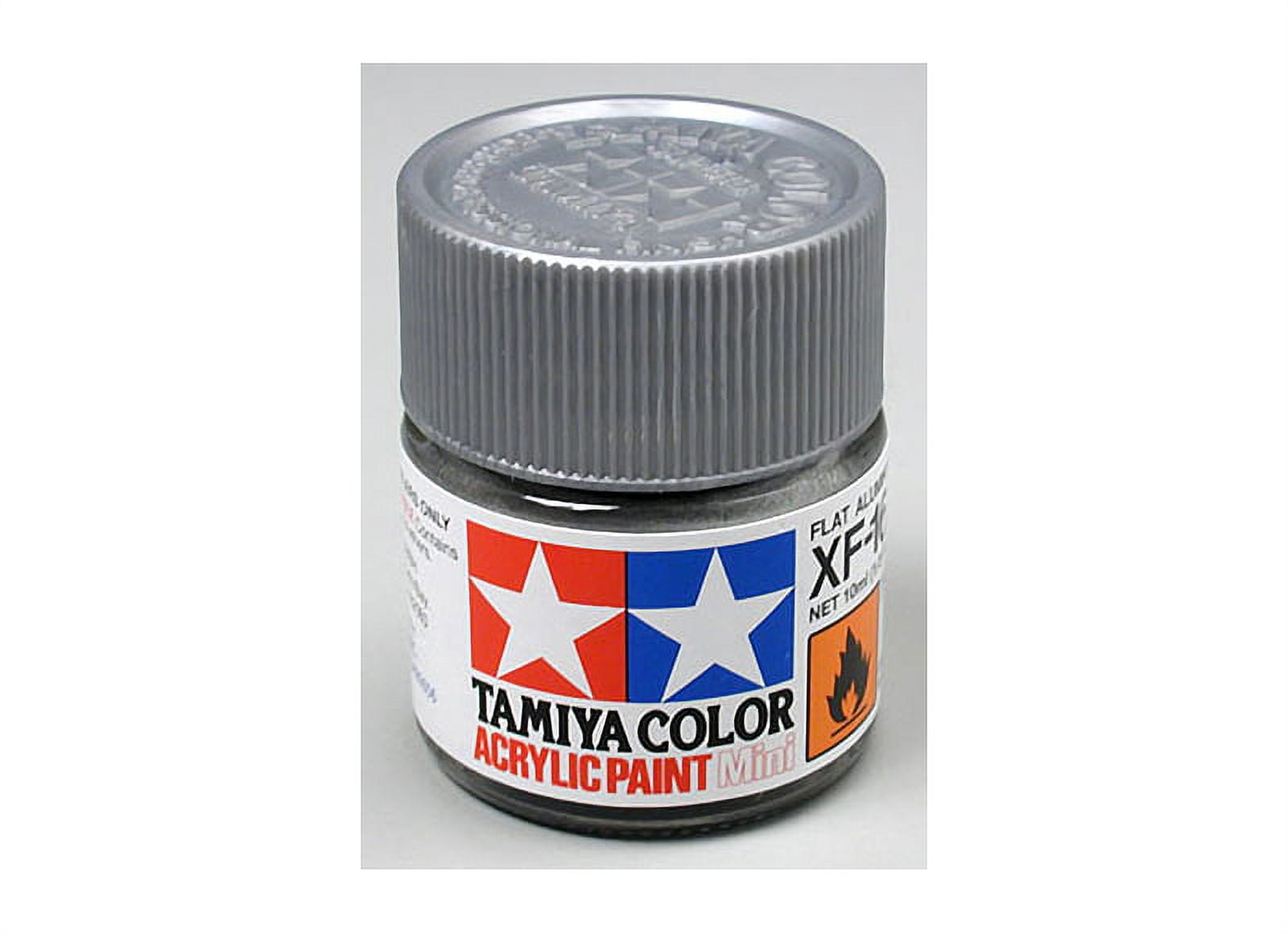 Tamiya 81716 Acrylic Mini XF16 Flat Aluminum 1/3 oz TAM81716 - Walmart.com
