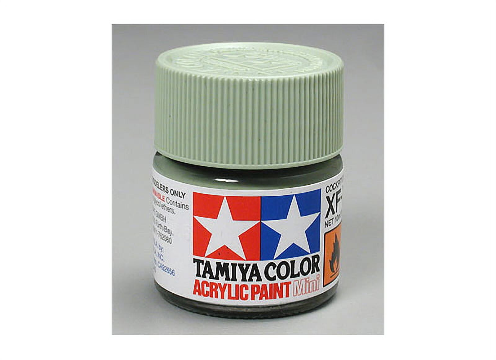 Tamiya 81771 Acrylic Mini XF71 Cockpit Green 1/3 oz TAM81771 - Walmart.com