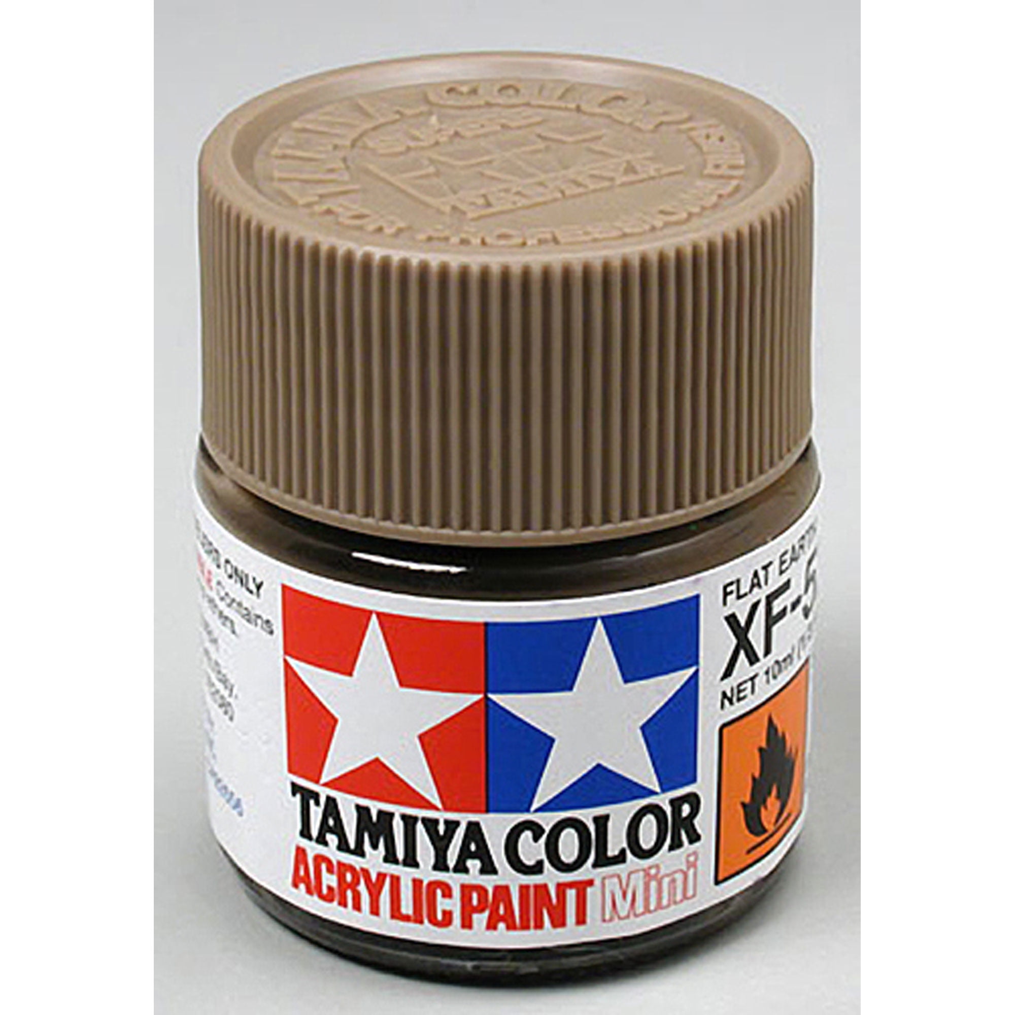 Tamiya Acrylic Mini XF52 Flat Earth TAM81752 Plastics Paint Acrylic ...