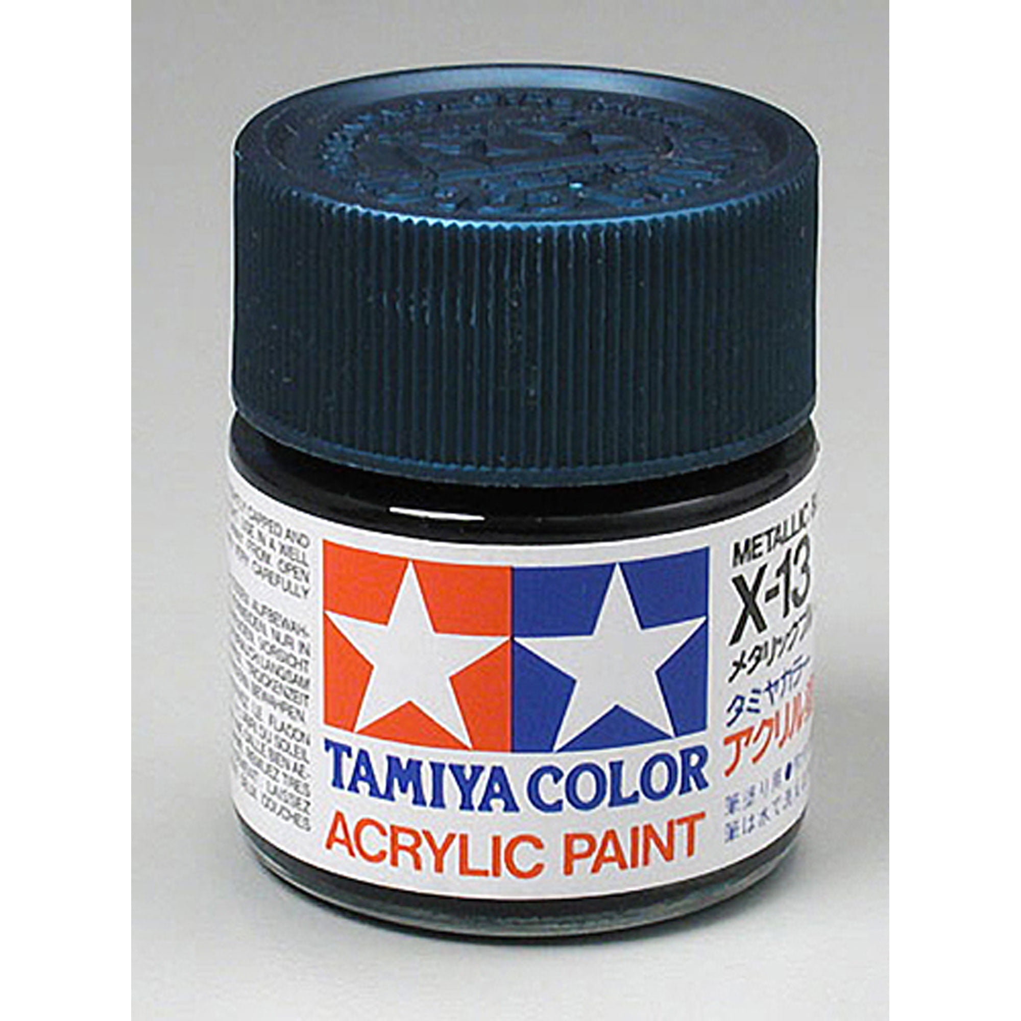 Tamiya Acrylic X13 GlossMetal Blue TAM81013 Plastics Paint Acrylic ...