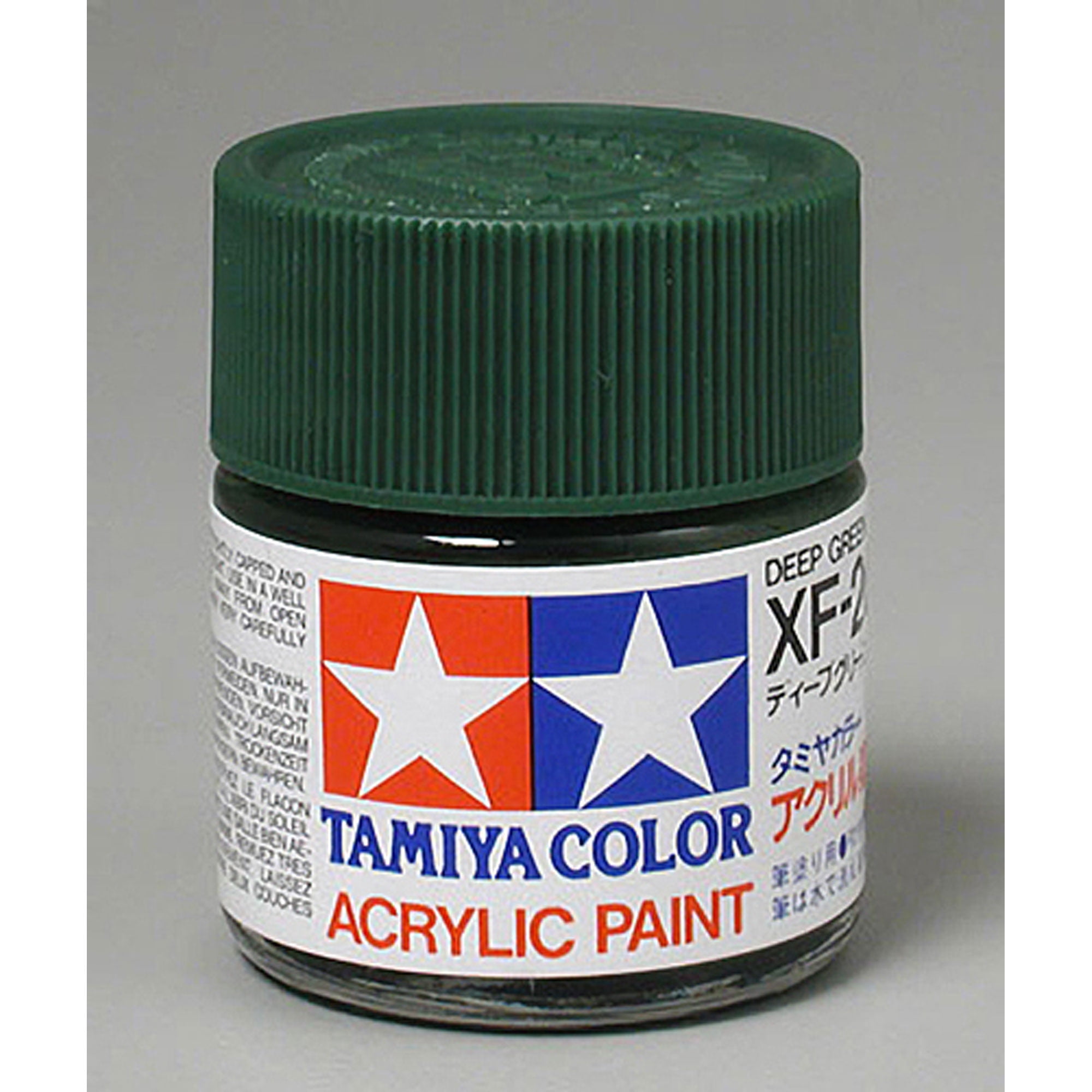 Tamiya Acrylic XF26 Flat Deep Green TAM81326 Plastics Paint Acrylic ...