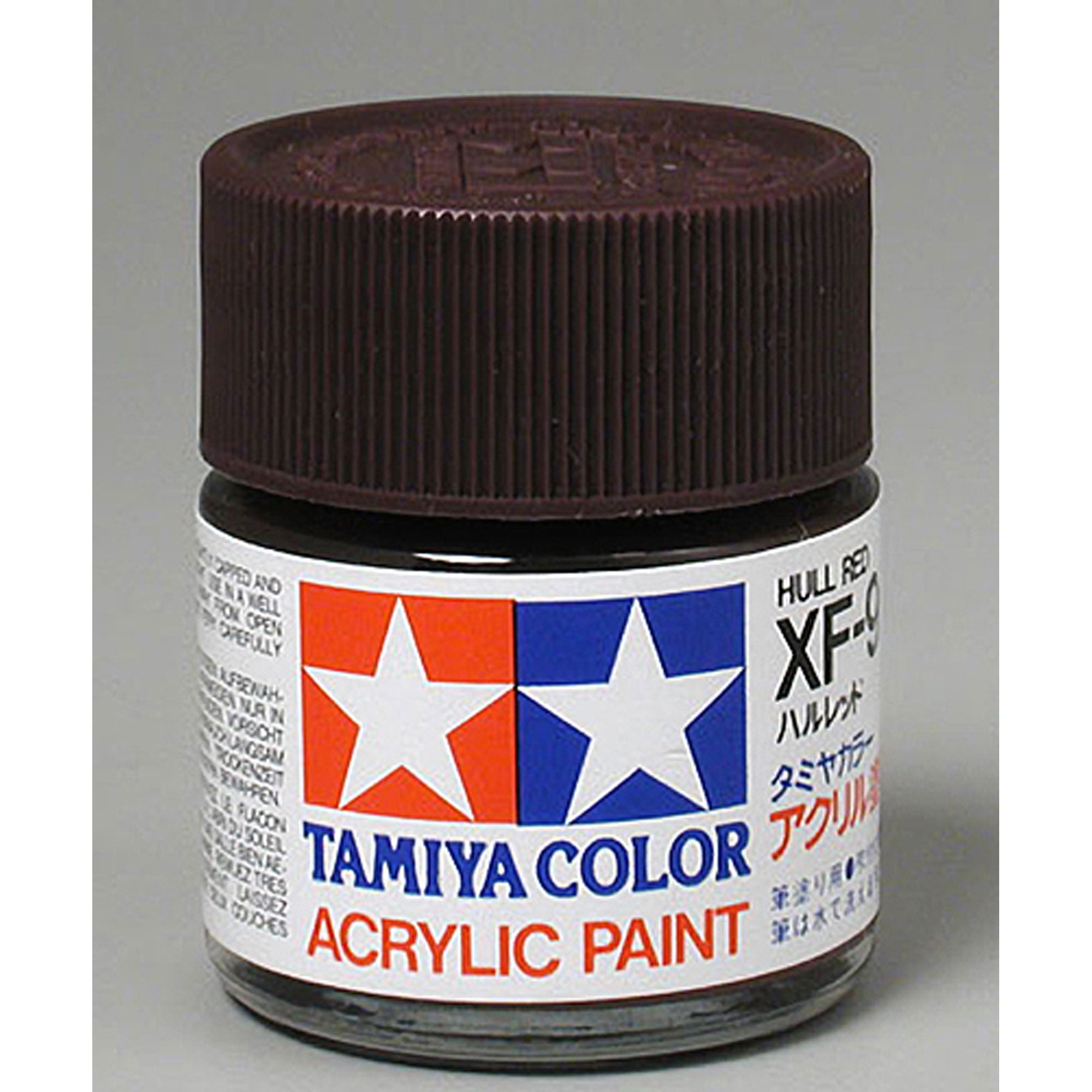 Tamiya Acrylic XF9 Flat Hull Red TAM81309 Plastics Paint Acrylic ...