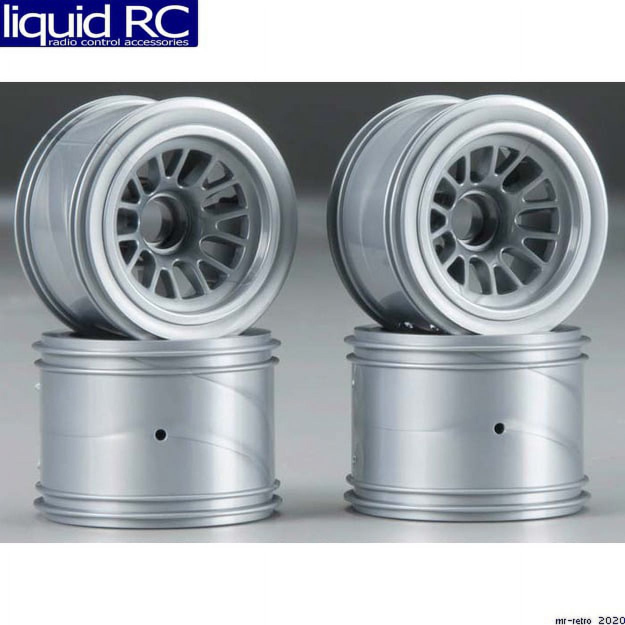 Tamiya America Inc F104 Mesh Wheels For Rubber Tires 4 TAM51398 RC Tire ...