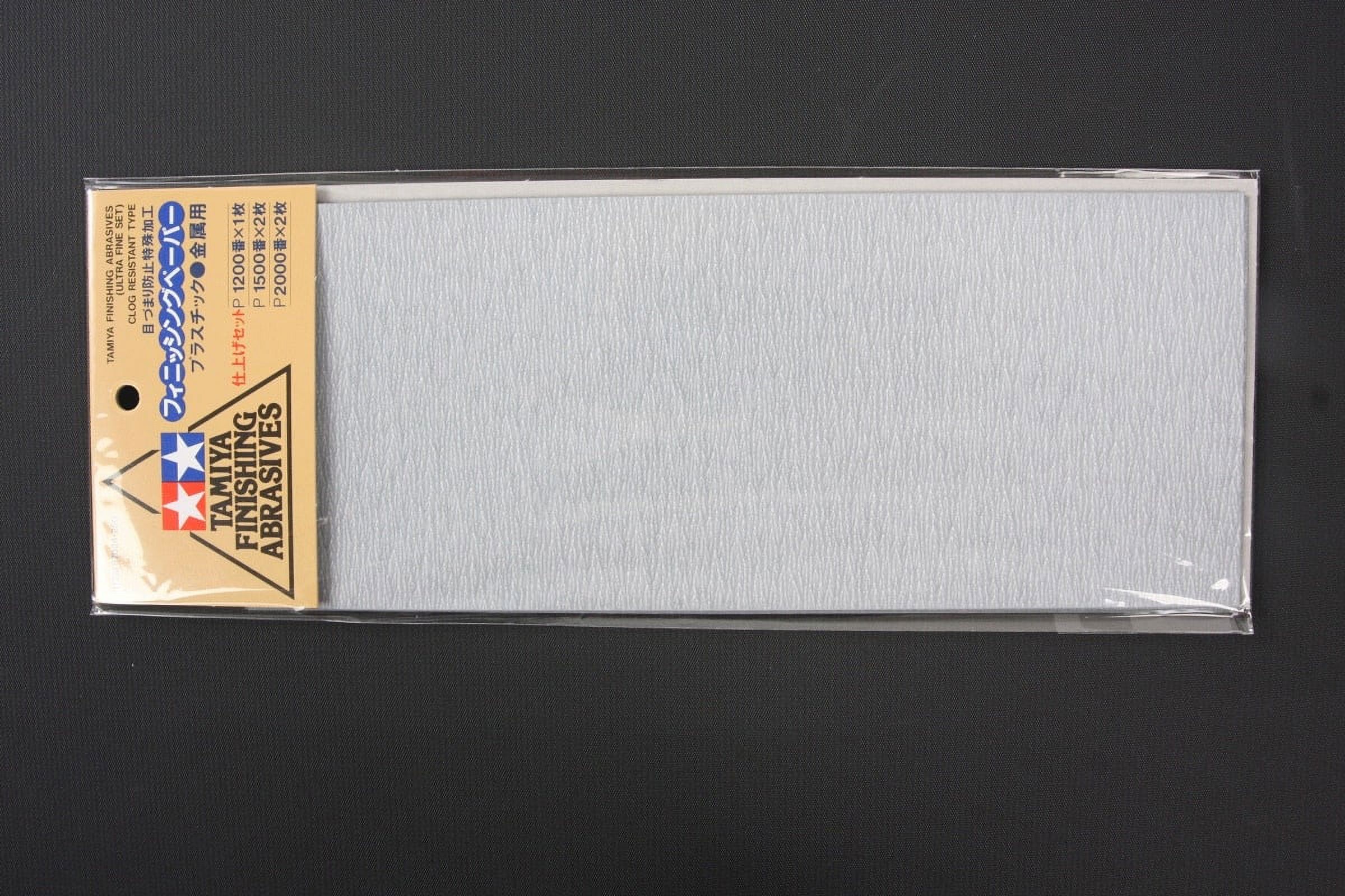 Tamiya Finishing Abrasive Set UltraFine TAM87024 Sandpaper - Walmart.com