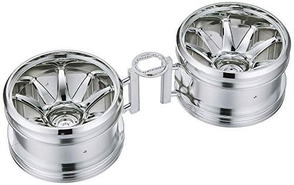 Tamiya Hop-Up Options No.1677 Op.1677 GF-01 Chrome Plating Wheel (10 ...
