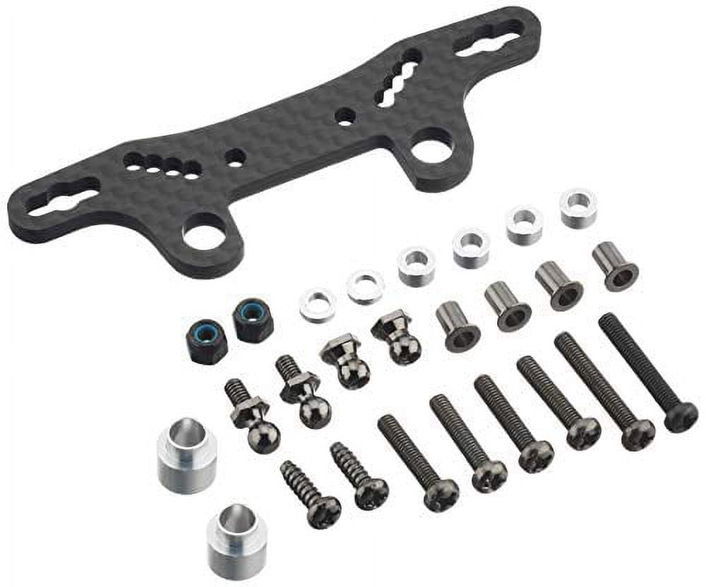 Tamiya 54947 Tt-02 Carbon Damper Stay Ii 3.5mm Thick - Walmart.com