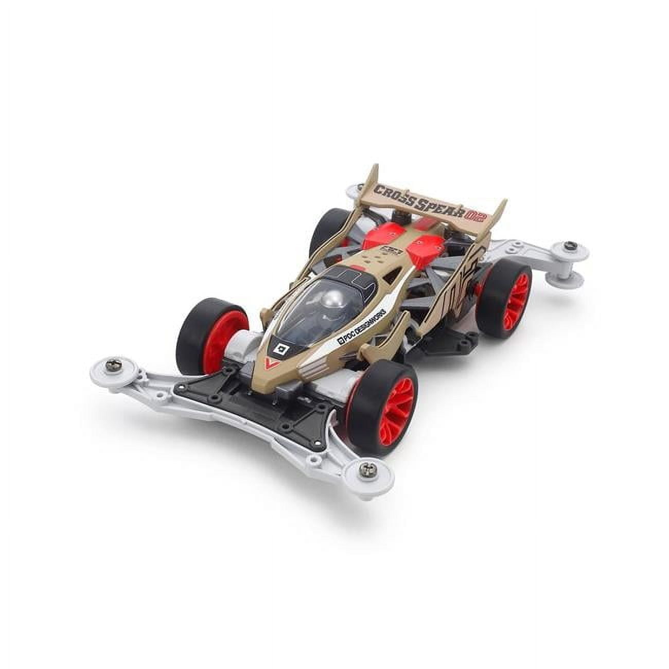 Tamiya TAM18104 JR Mini 4WD Cross Spear 02 Model Car for VZ Chassis ...