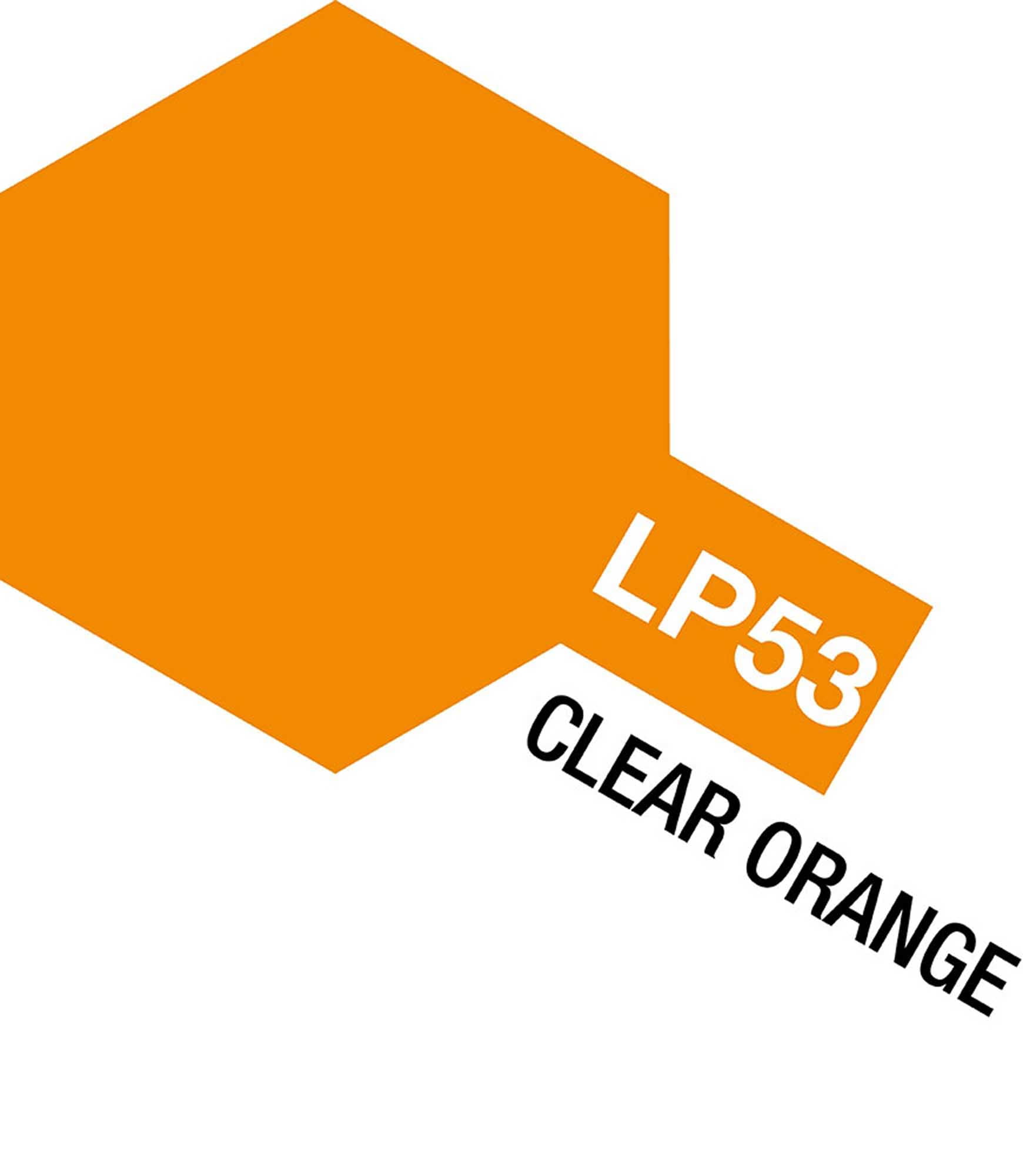 Tamiya Lacquer Paint LP-53 Clear Orange 10 ML TAM82153 Lacquer Primers ...