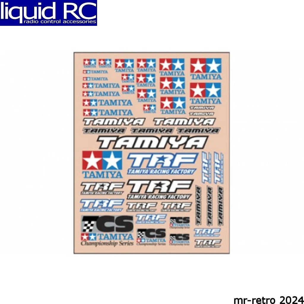 Tamiya MM023 Tamiya Logo Sticker Set - Walmart.com