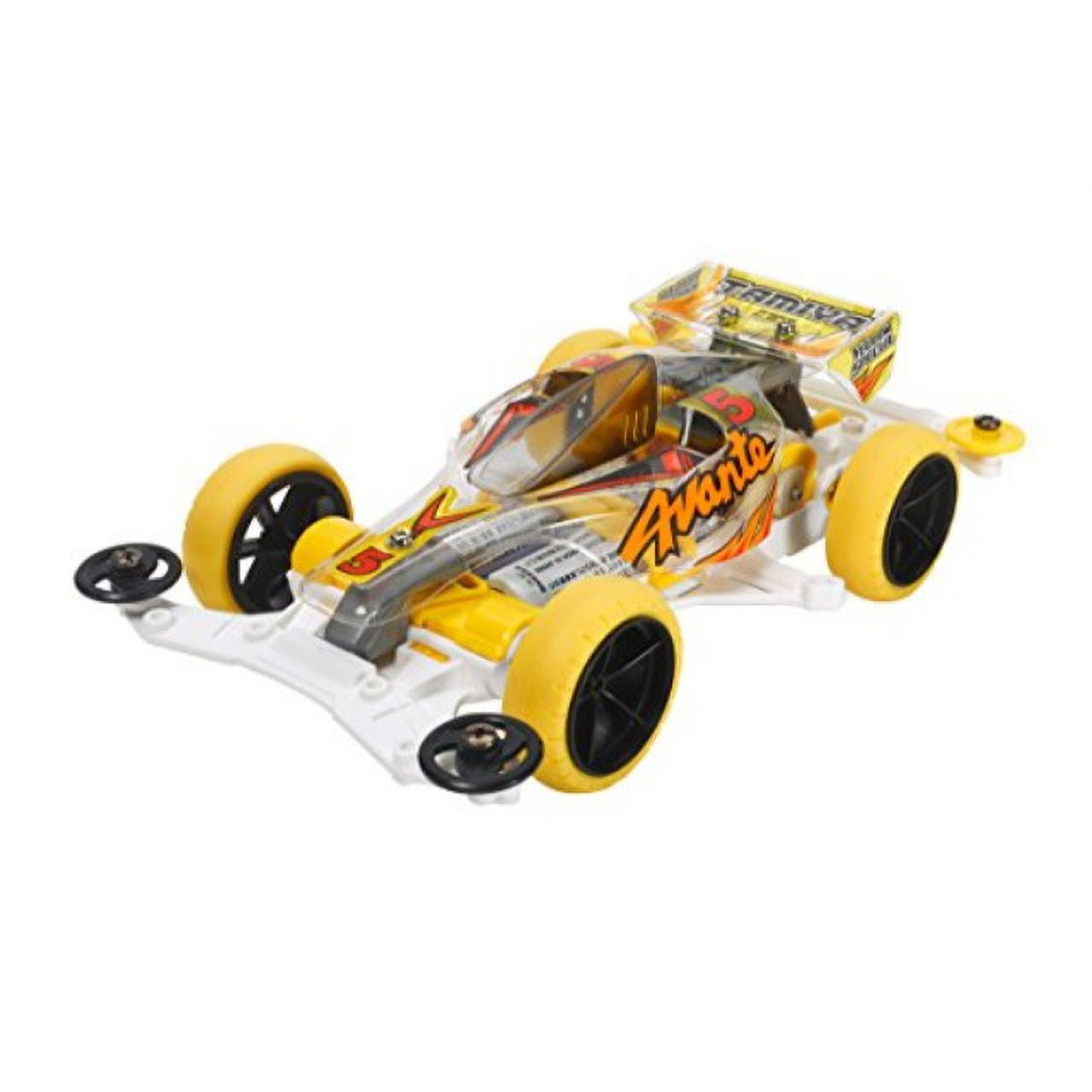 Tamiya Mini 4WD Limited Avante Jr. Yellow Special (Clear Body) 1/32 ...