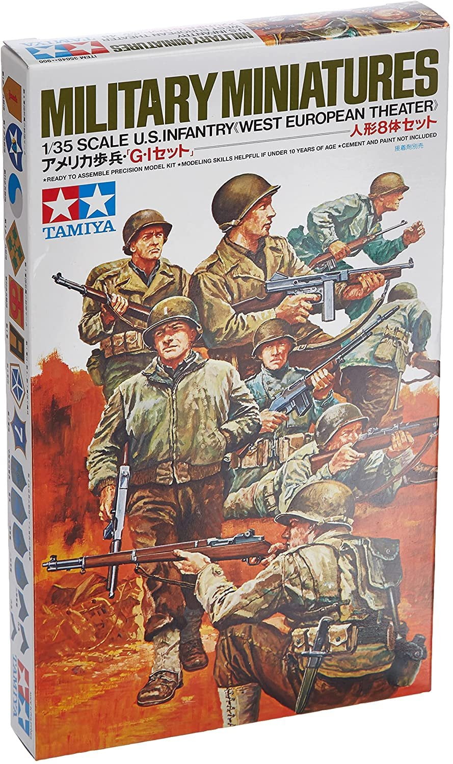Tamiya Models U.S. Infantry European Theater Model Kit - Walmart.com
