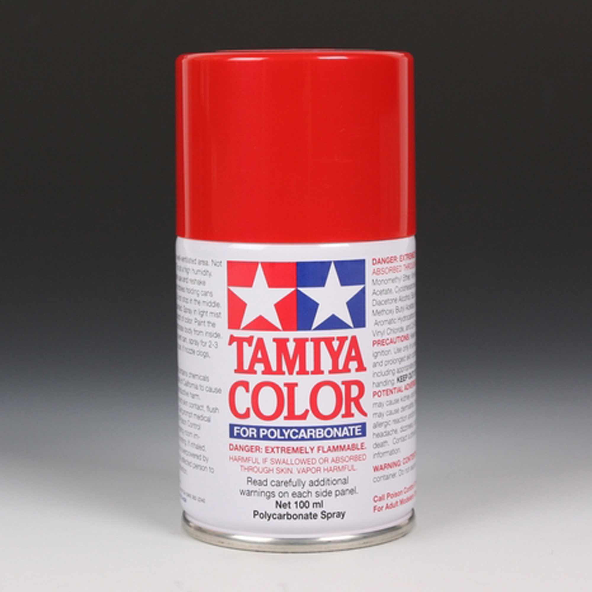 Tamiya PS-60 Bright Mica Red TAM86060 Lacquer Primers & Paints ...