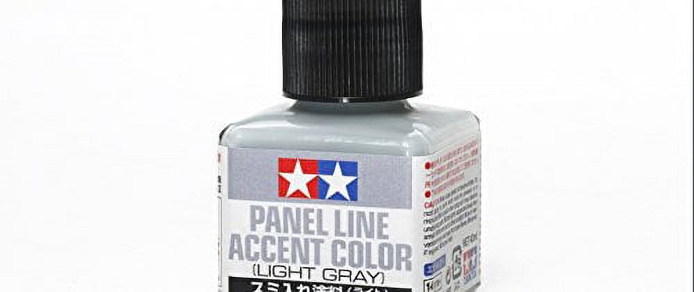 Tamiya Panel Line Accent Color Light Gray TAM87189 Plastics Paint ...