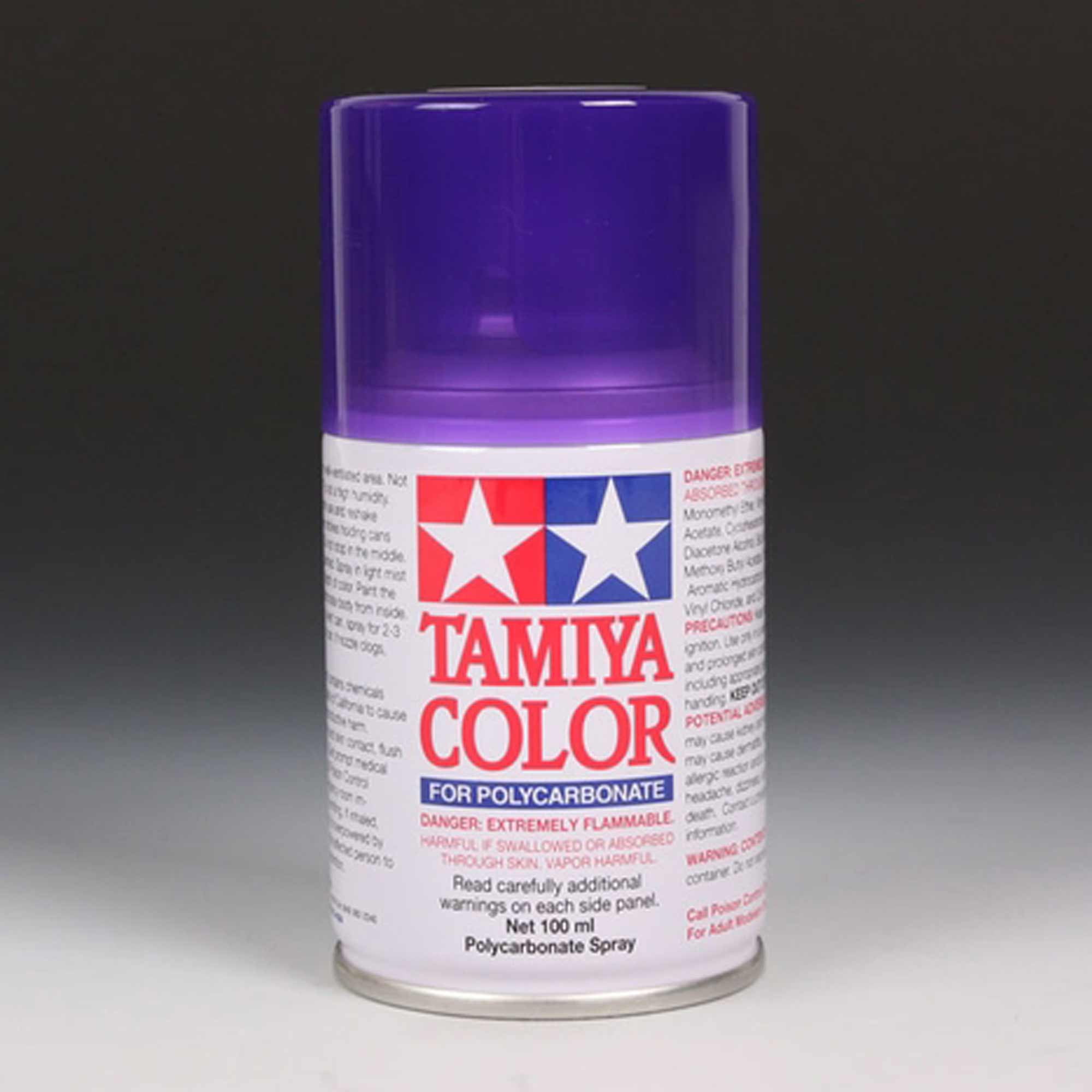 Tamiya Polycarbonate PS-45 Trans Purple TAM86045 Lacquer Primers ...