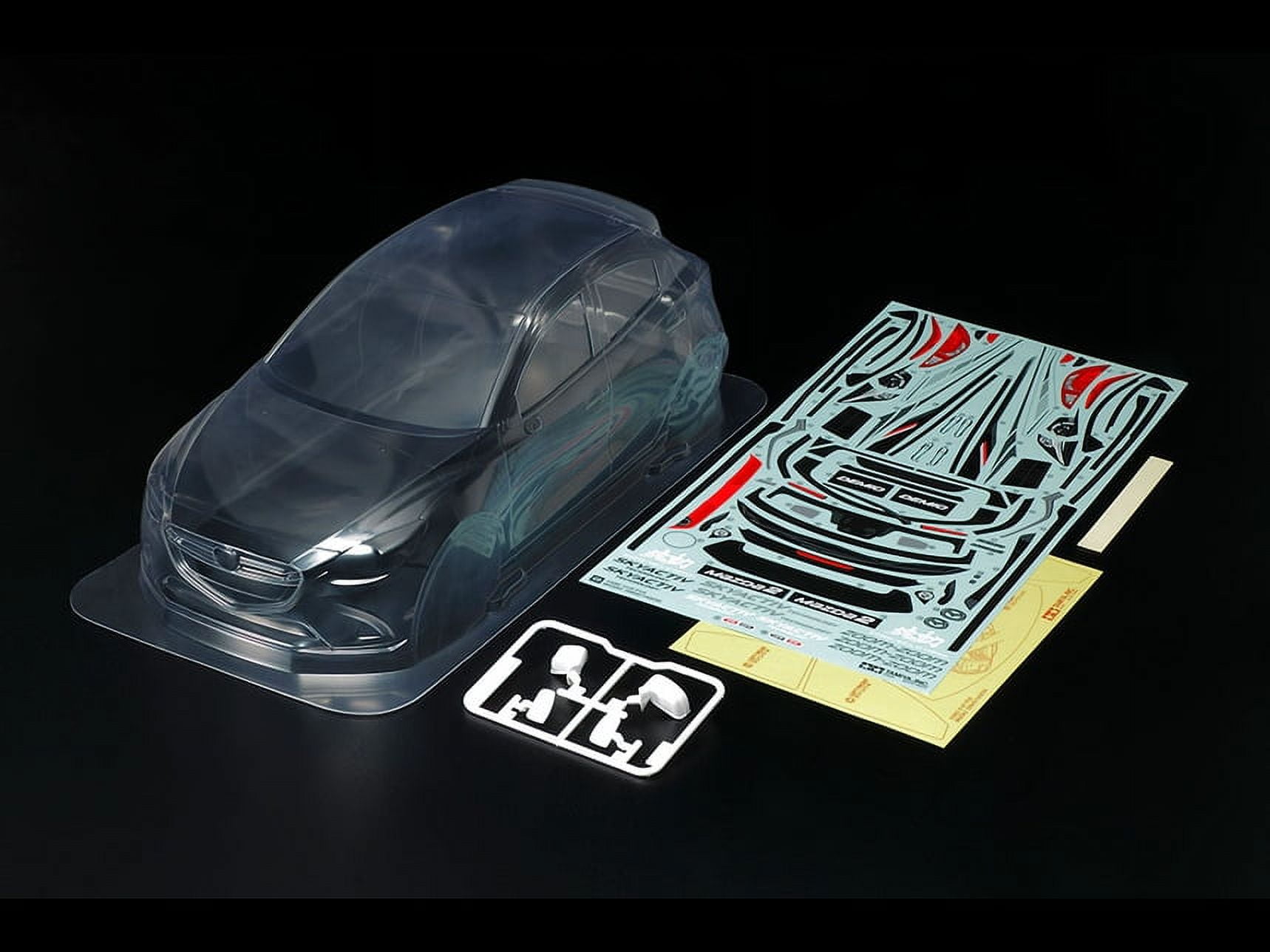 Tamiya Rc Mazda 2 Body Set, For M Chassis Cars 239Mm Wheelbase ...