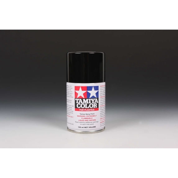 Tamiya Spray Lacquer TS-6 Matt Black TAM85006 Lacquer Primers & Paints ...