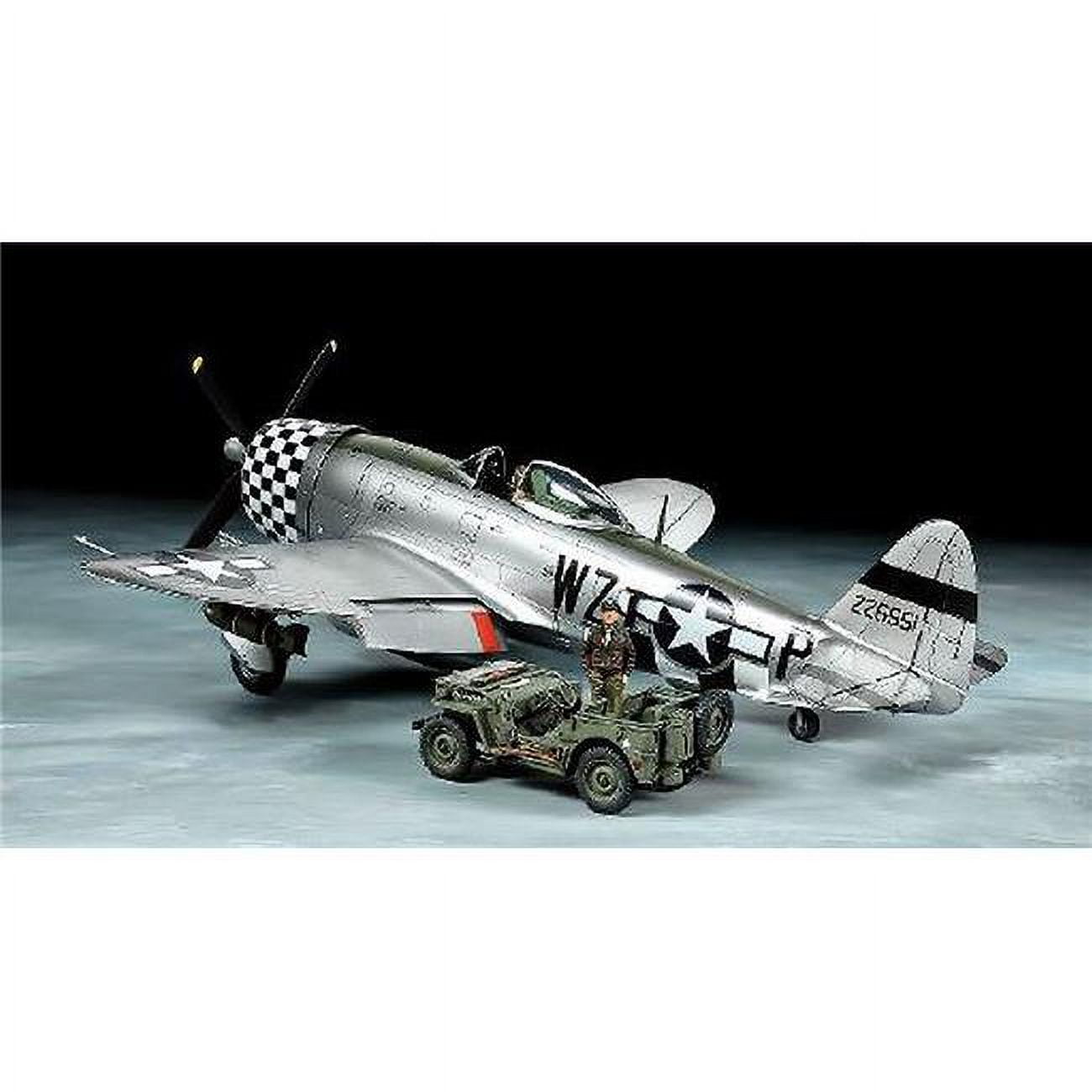 Tamiya TAM25214 1-48 Scale Republic P-47D Thunderbolt Bubbletop & 0.25 ...