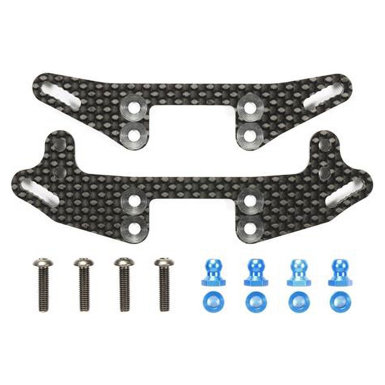 Tamiya TAM54746 TA07 Carbon Damper Stay Set for TRF Big Bore Dampers ...