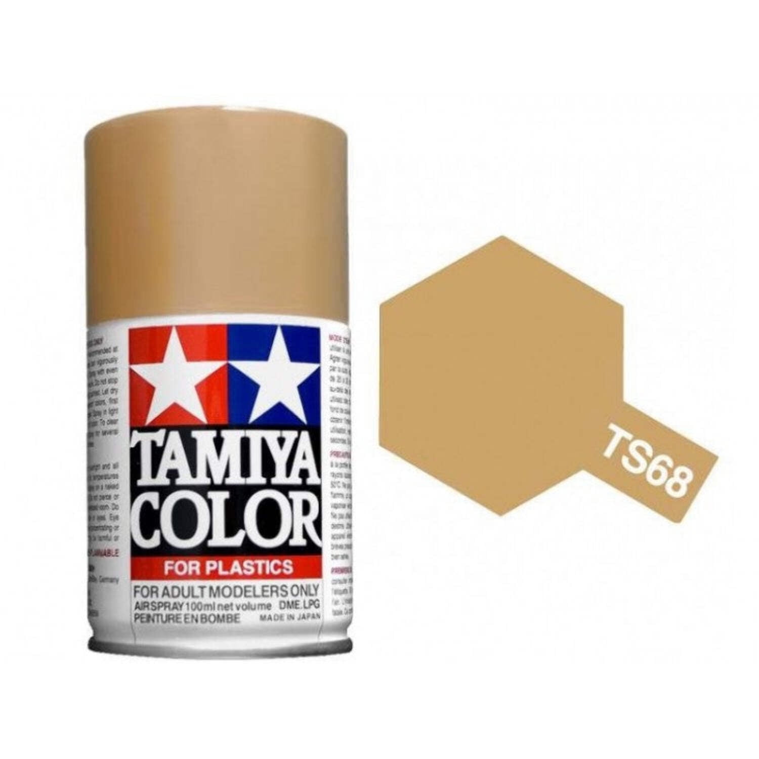 Tamiya TS-68 Wooden Deck Tan TAM85068 Lacquer Primers & Paints - Walmart.com