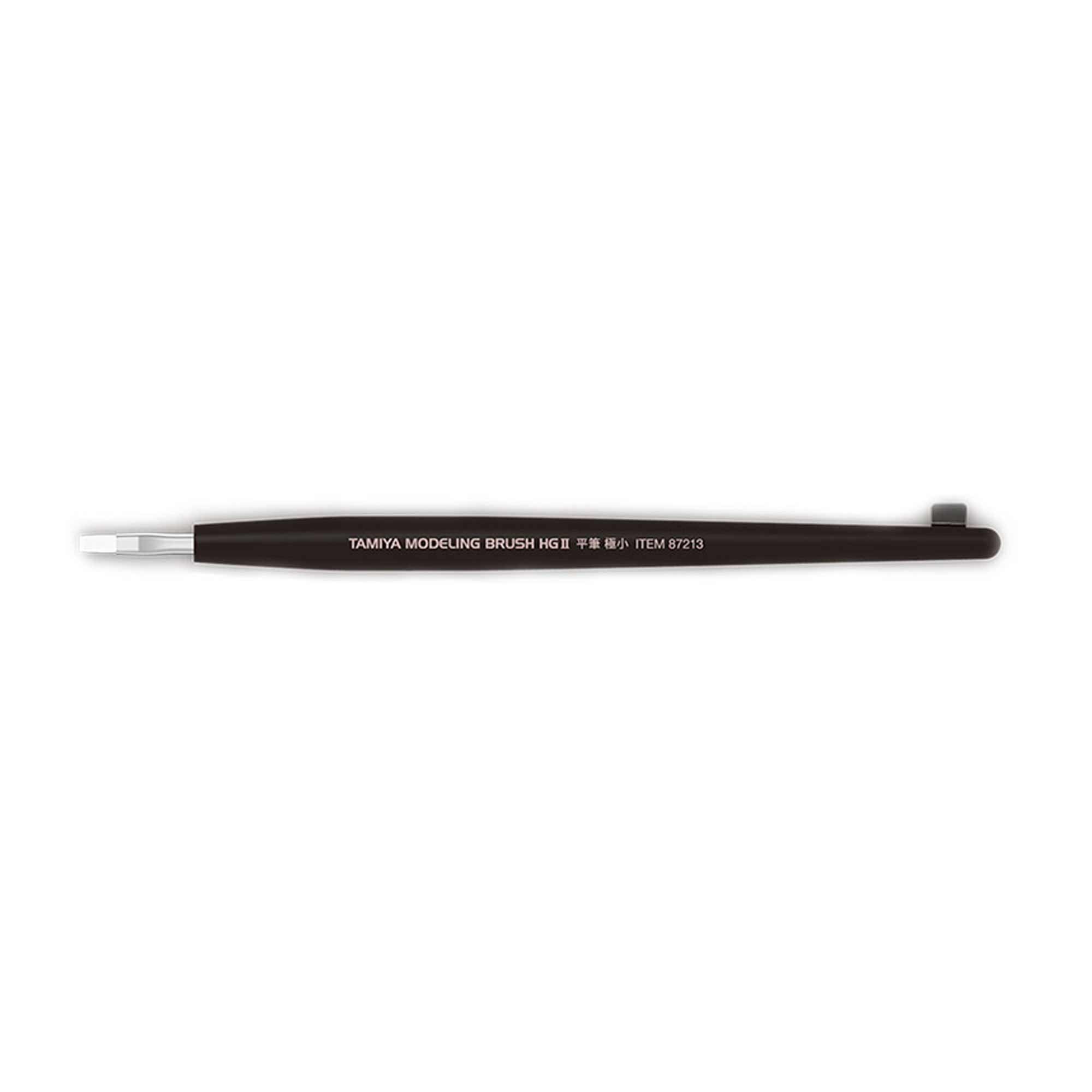 Tamiya Tamiya Modeling Brush HG II Flat Brush Xtra Small TAM87213 Paint ...
