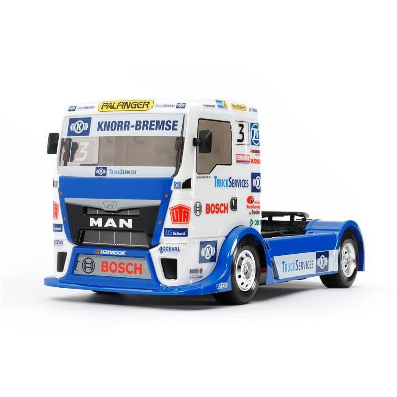 Tamiya 58632A Team Hahn Racing Man Tgs Tt-01e 4WD Race Truck Kit HWI ...