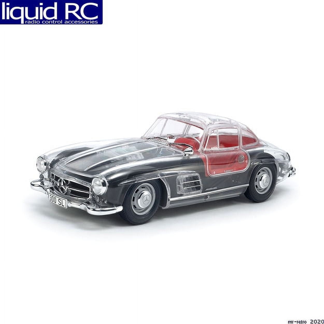 Tamiya USA TAM24366 1/24 Full-View Mercedes-Benz 300 SL Plastic Model ...