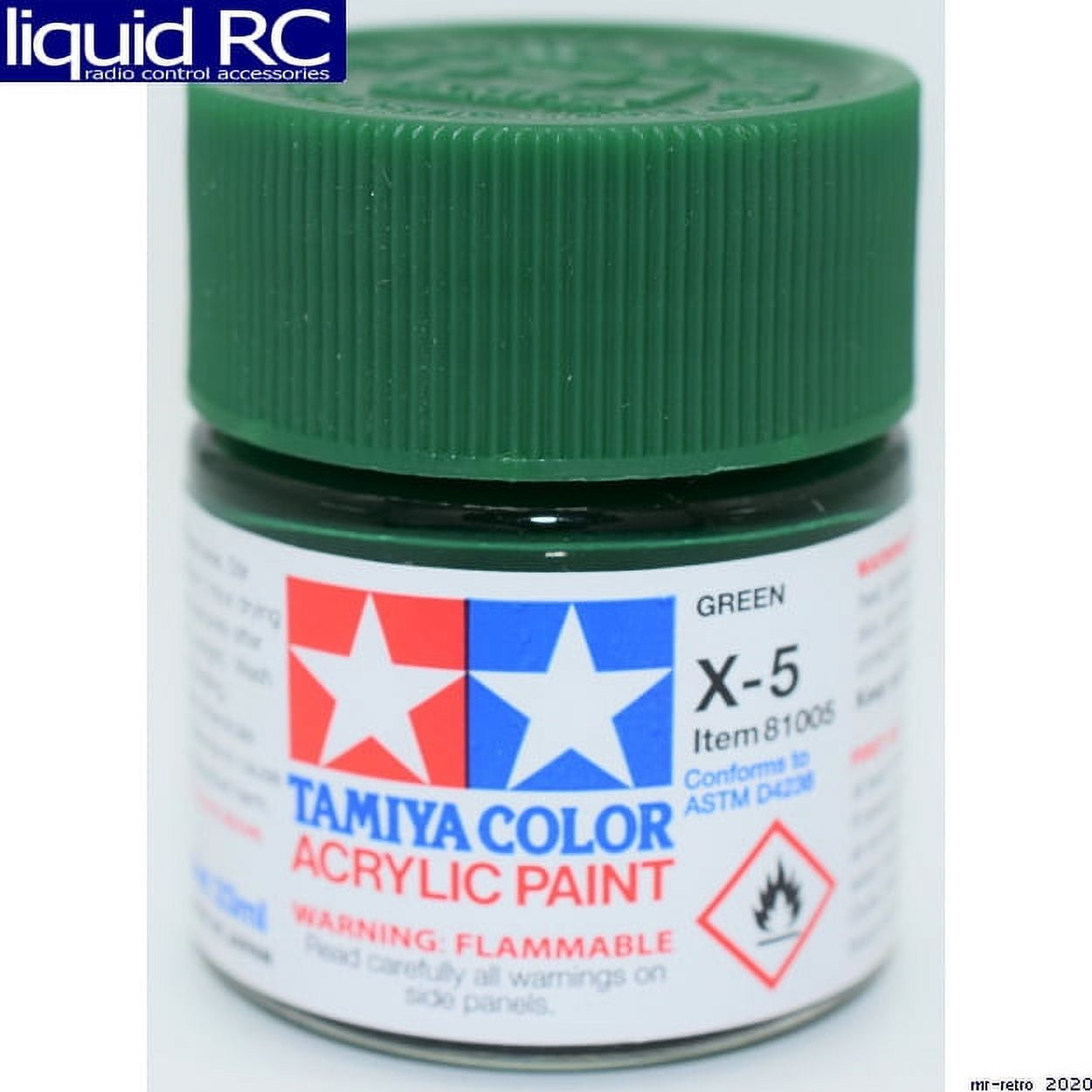 Tamiya USA TAM81005 Acrylic X5 Gloss Green - Walmart.com