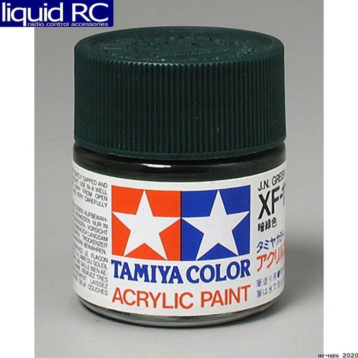 Tamiya Acrylic XF13 Flat Jade Green TAM81313 Plastics Paint Acrylic - Walmart.com