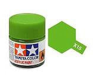 Tamiya 81515 X-15 Light Green Paint Mini 10 ml Bottle - Walmart.com
