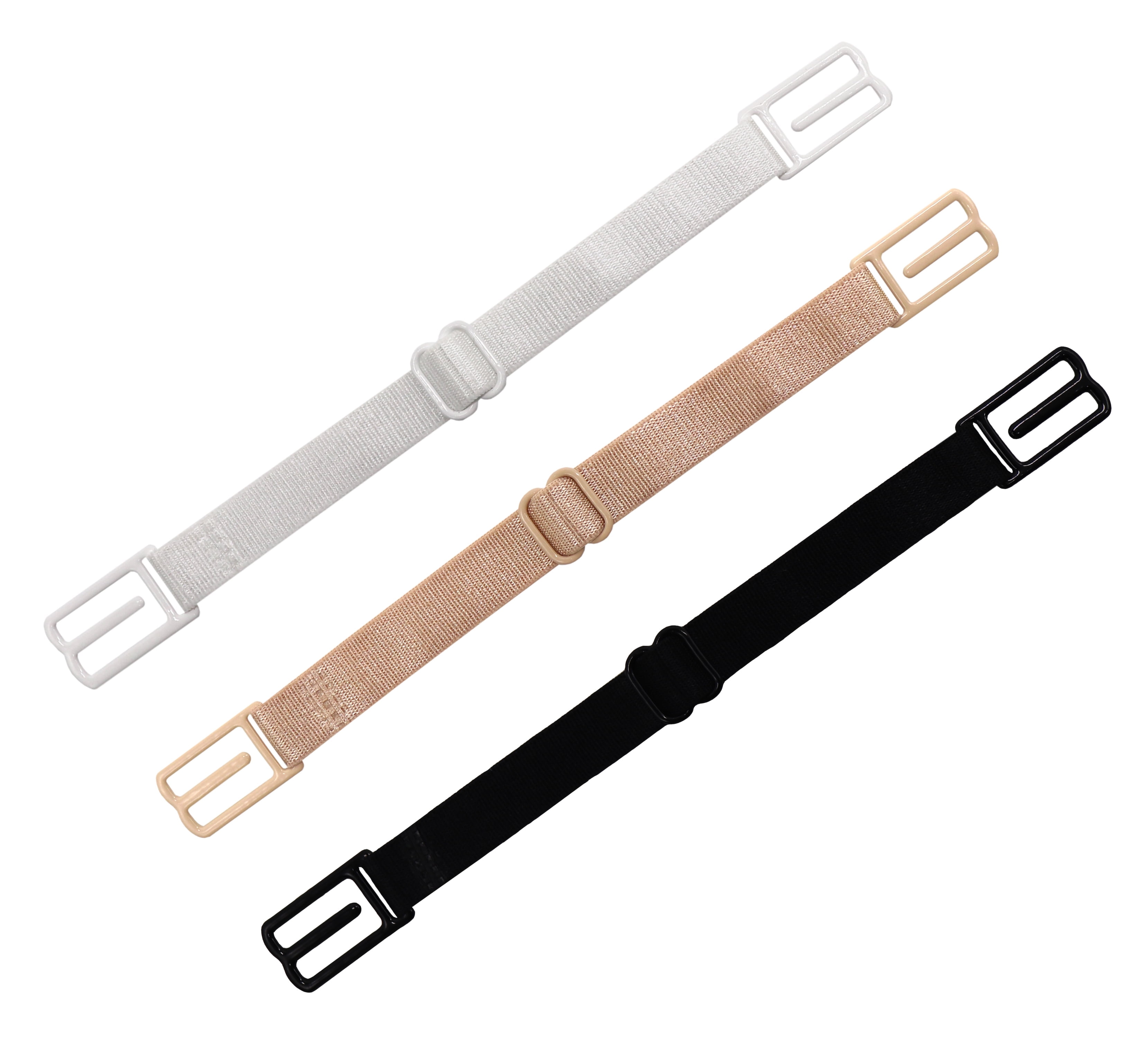 Tamlien Women's Bra Strap Adjuster, Elastic Clips, Adjustable Strap ...