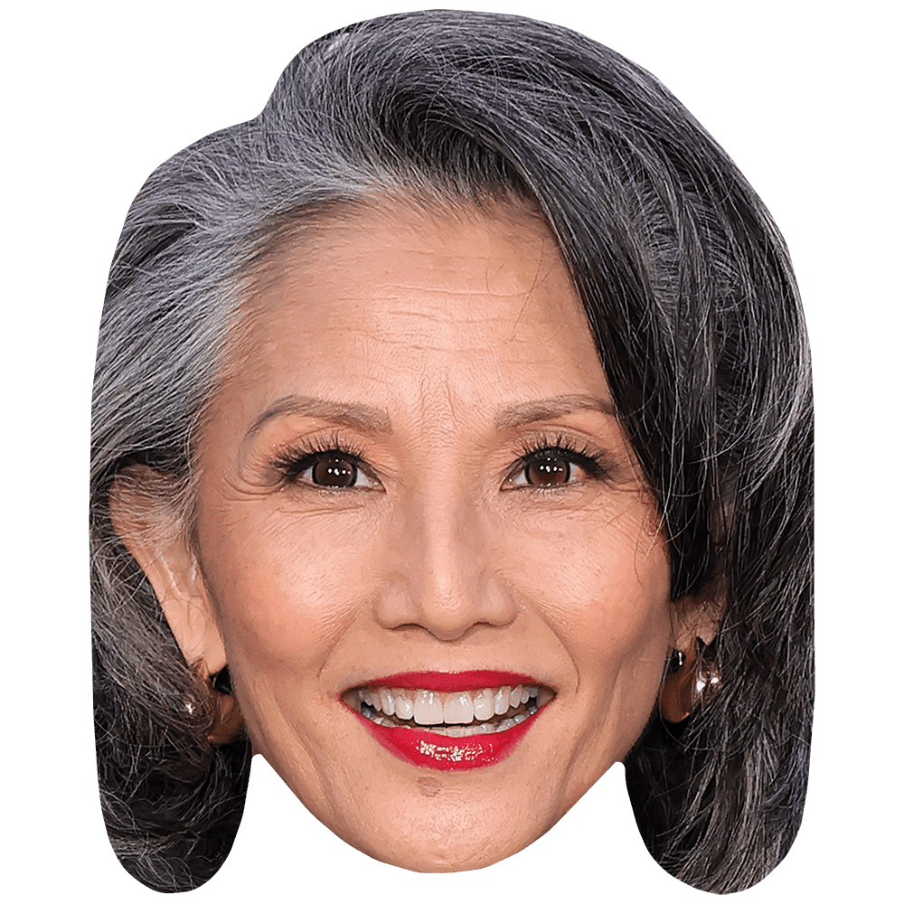 Tamlyn Tomita (Lipstick) Big Head. Larger than life mask. - Walmart.com