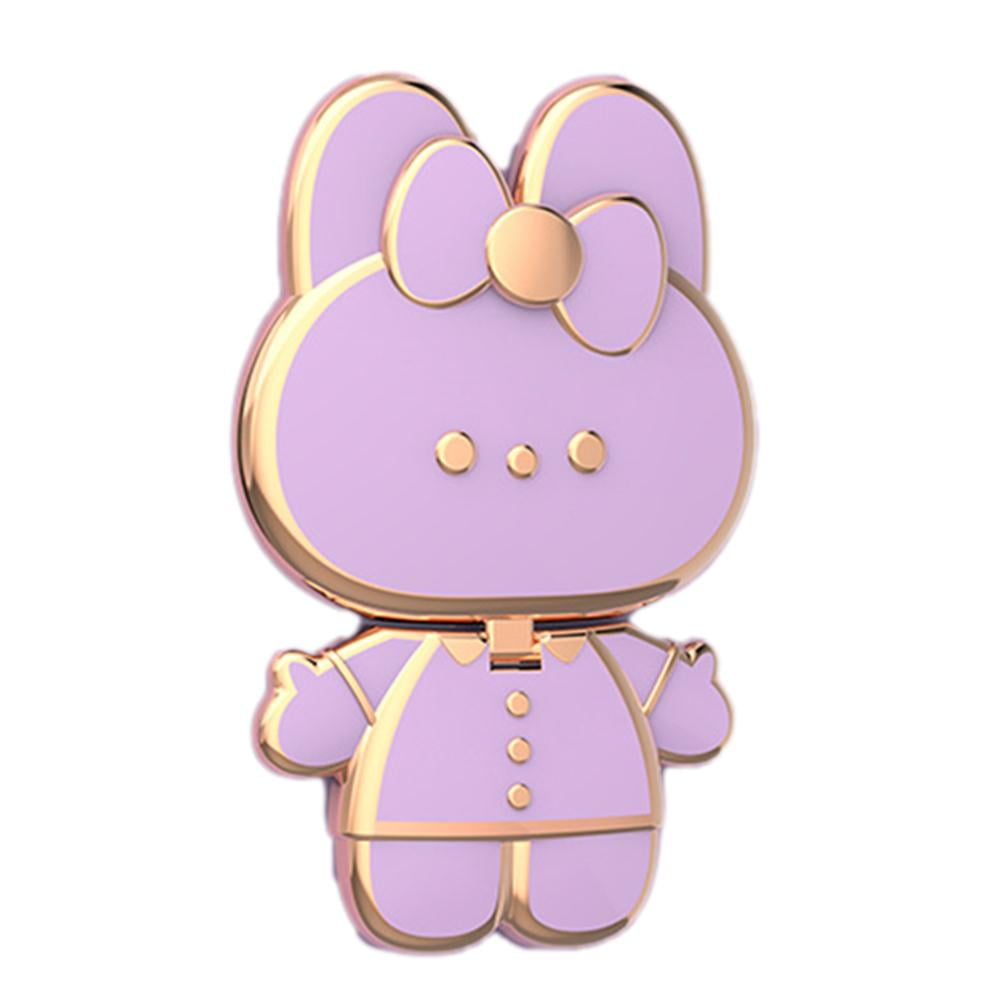 Tammyyerke 3D Folding Mirror Rabbit Stand Mobile Phone Holder Pull Rod ...