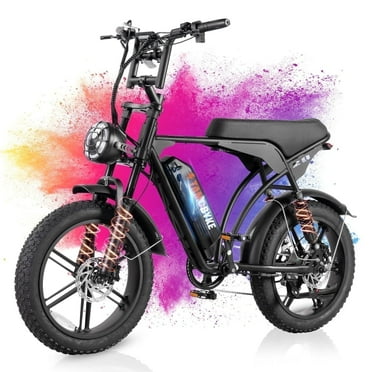 Movcan V70 Electric Bike for Adults, Peak 2500W 35mph 52V 23.4Ah ...